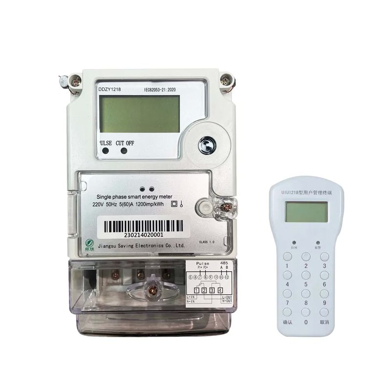 Modbus/STS 220V предоплаченный токен-метр электроэнергии с интерфейсом ...